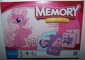 My Little Pony Memory Game - Pink : Amazon.co.uk: Toys & Games