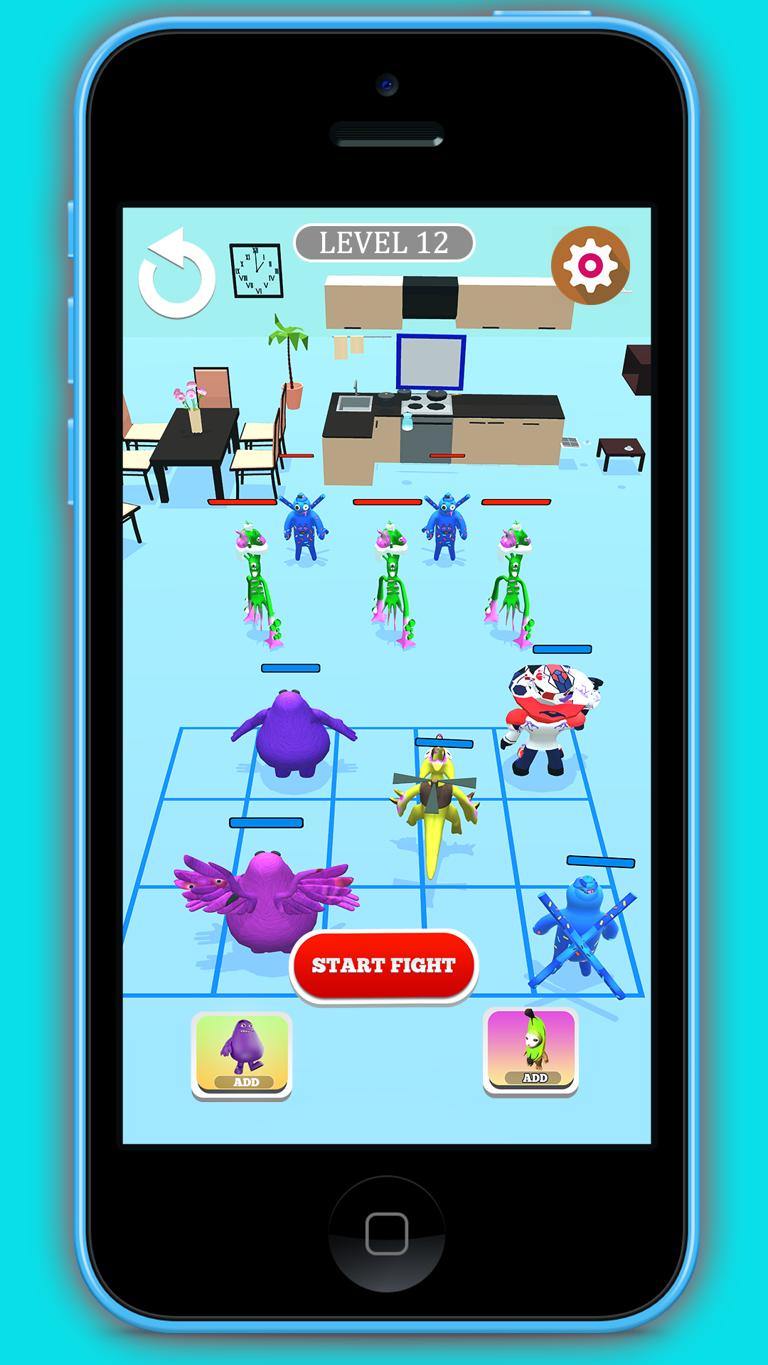 Merge Grimace Monster Fusion Battle Challenge 3D: Scary Monster Merge ...