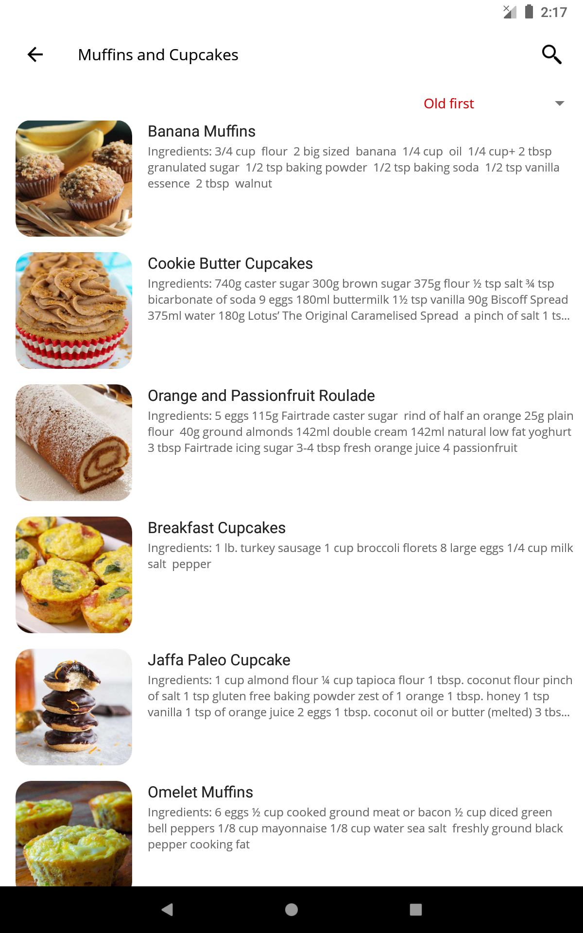 Baking Recipes - App on Amazon Appstore