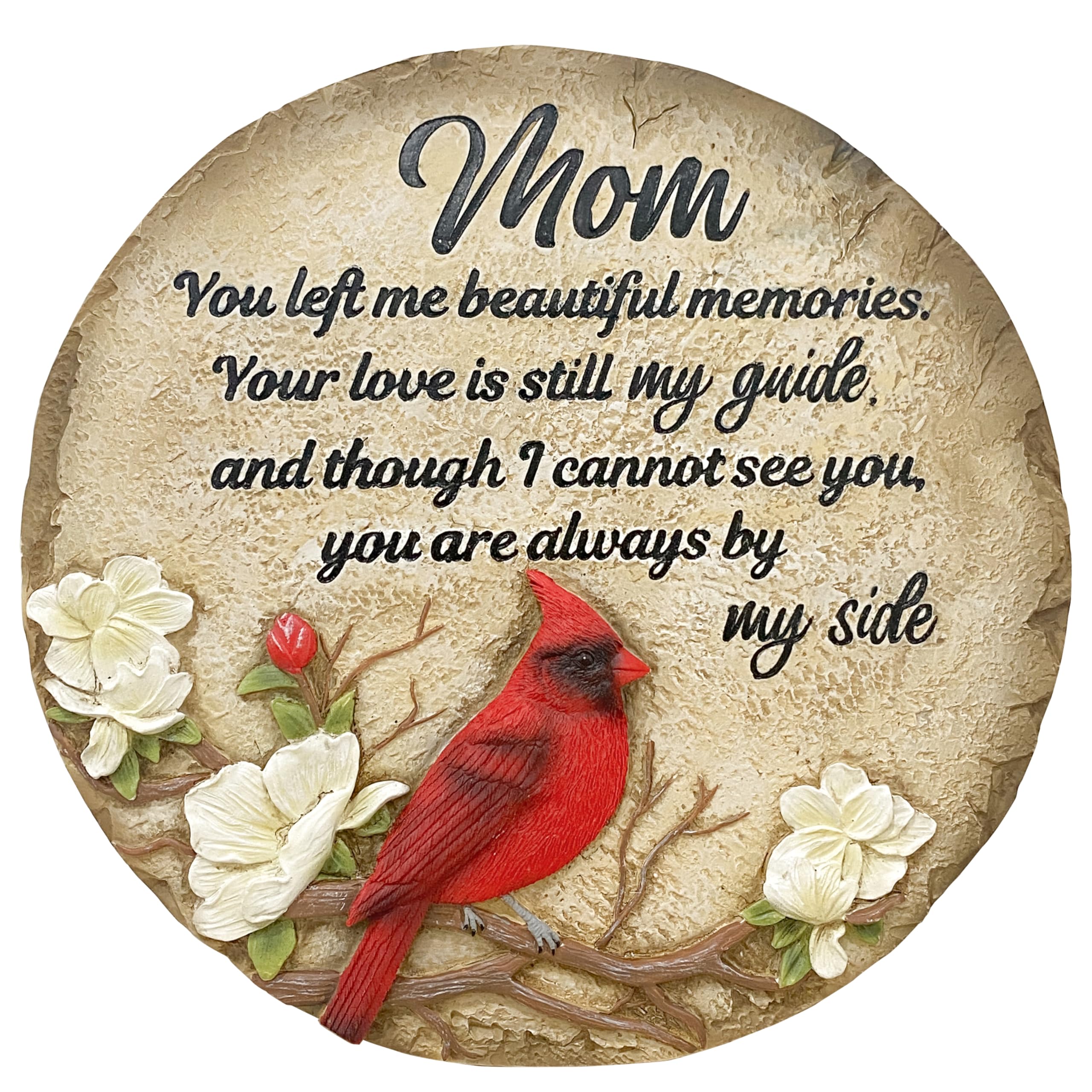 Amazon.com: Mom Garden Memorial Stones, Cardinal Stepping Garden Stones ...