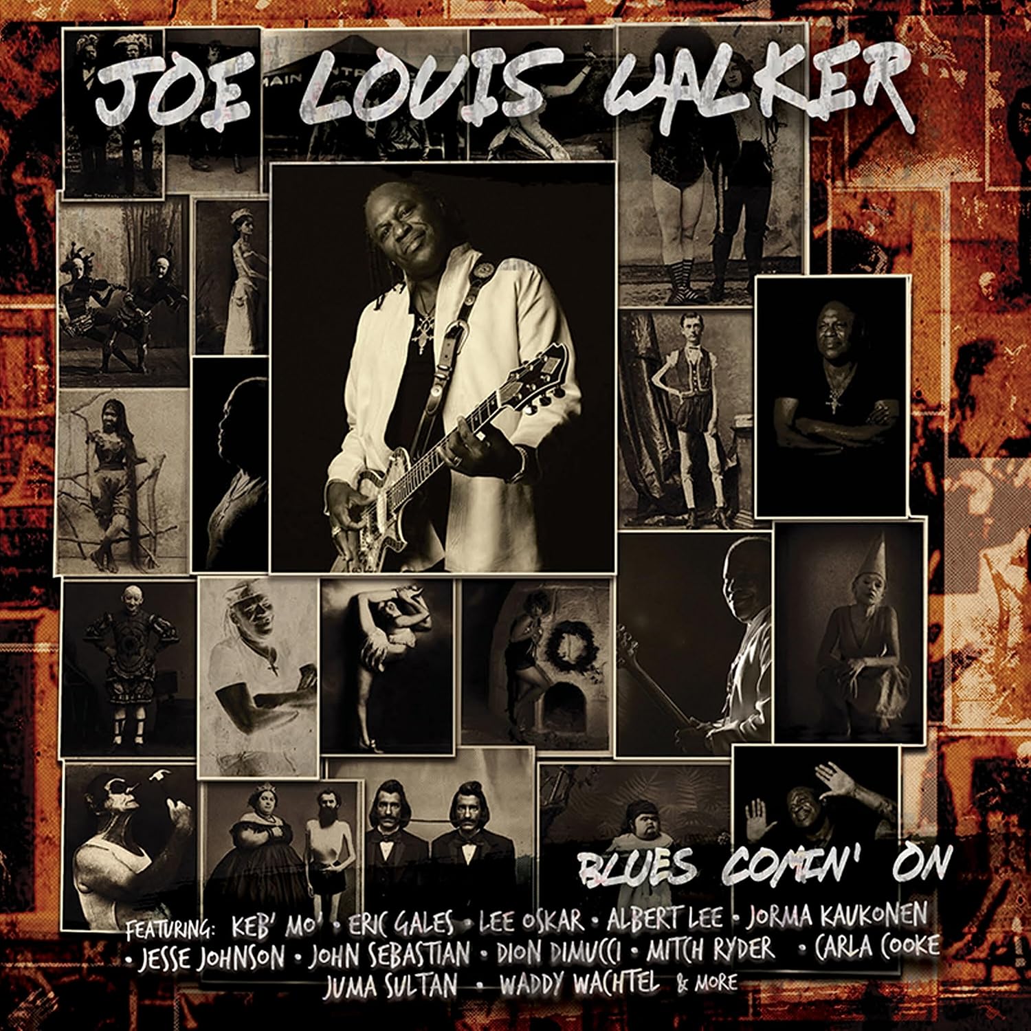 Joe Louis Walker, David Bromberg, Jesse Johnson, Jellybean Johnson ...