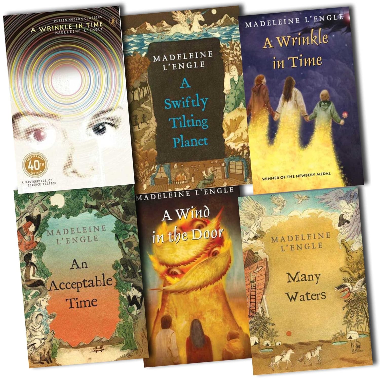 Madeleine Lengle The Time Quintet 6 Books Collection Pack Set RRP: £31. ...