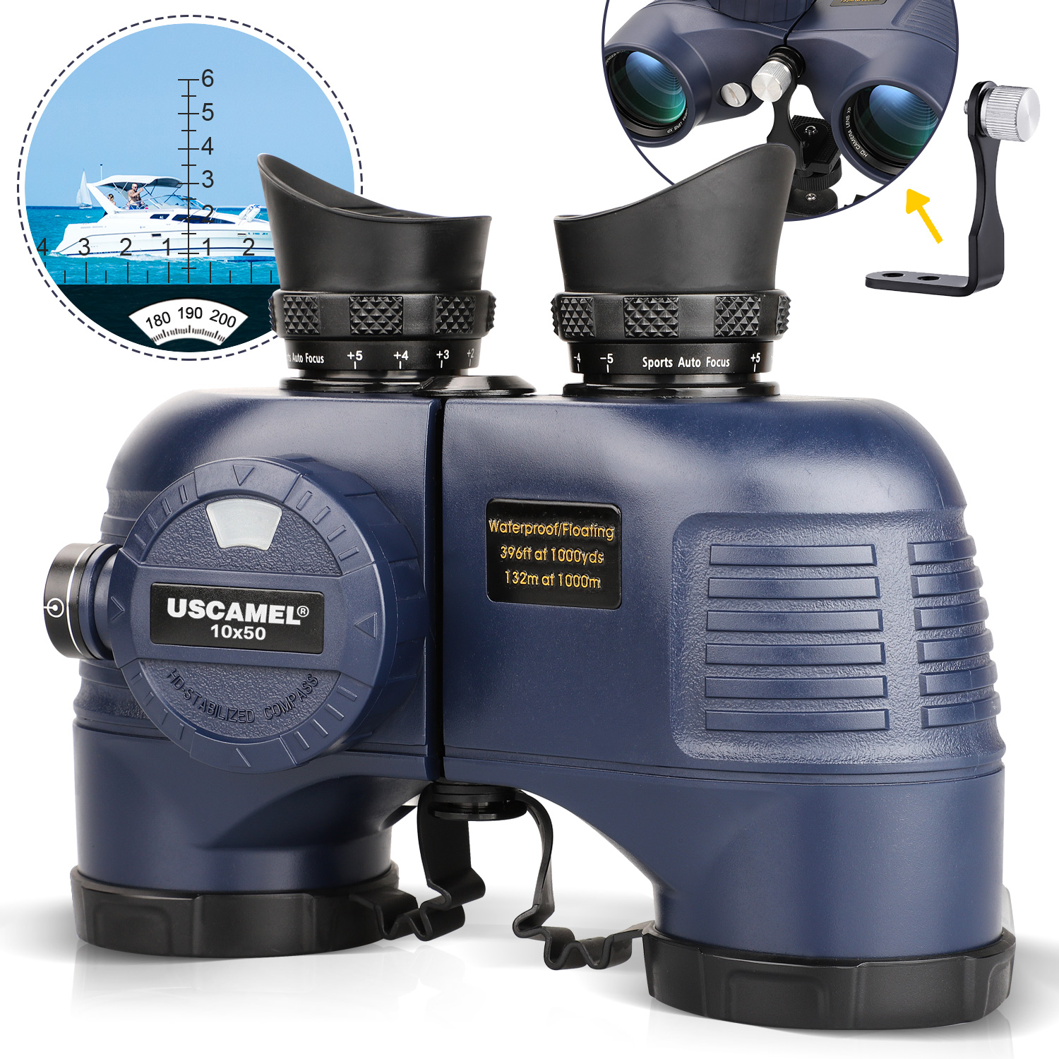 Watch USCAMEL 10x50 Marine Binoculars on Amazon Live