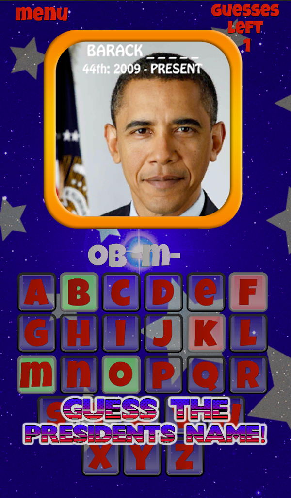 Name the President - App on Amazon Appstore