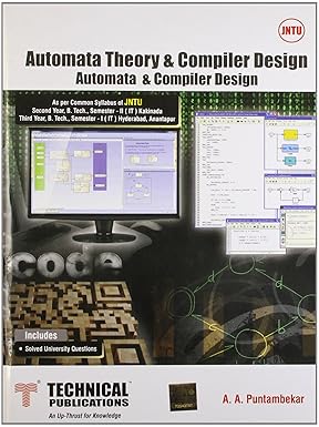 Amazon.in: Buy Automata Theory and Compiler Design (JNTU): Automata and ...