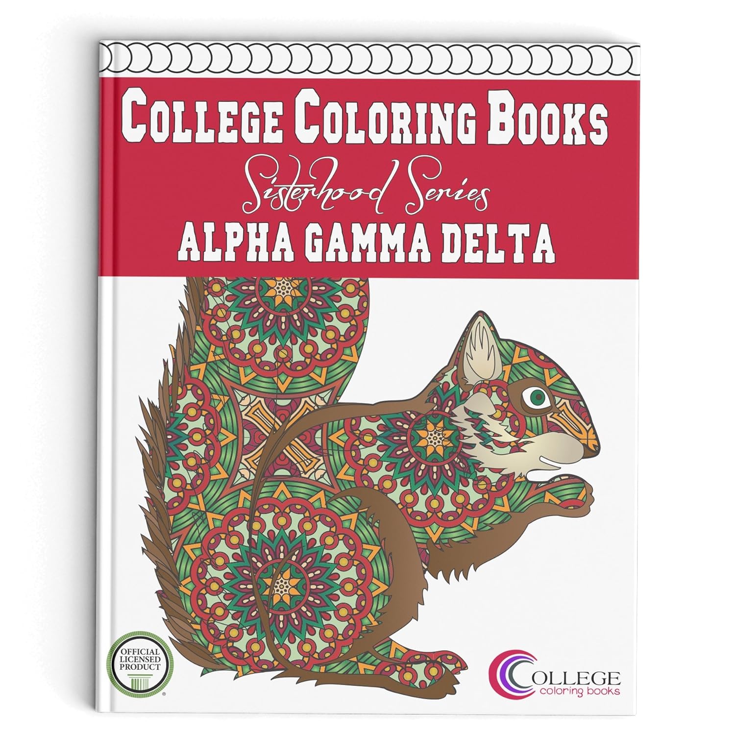 Alpha Gamma Delta Adult Coloring Book: College Coloring Books ...