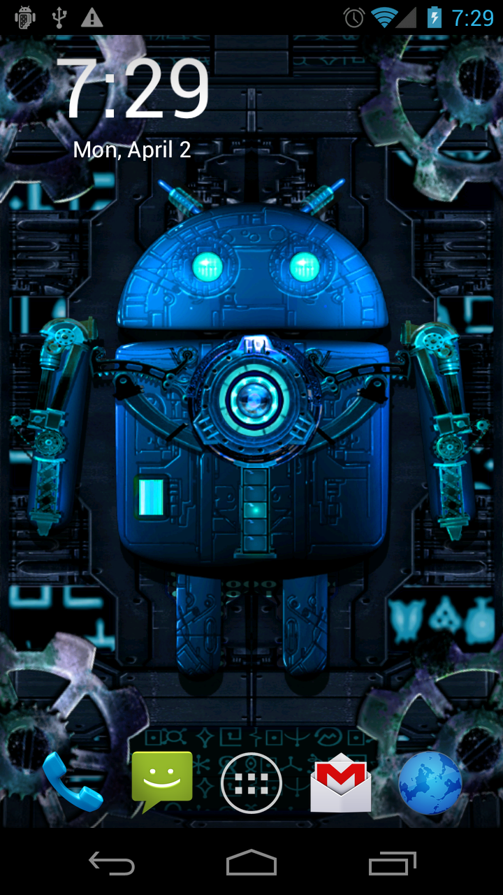 Steampunk Droid Live Wallpaper - App on Amazon Appstore