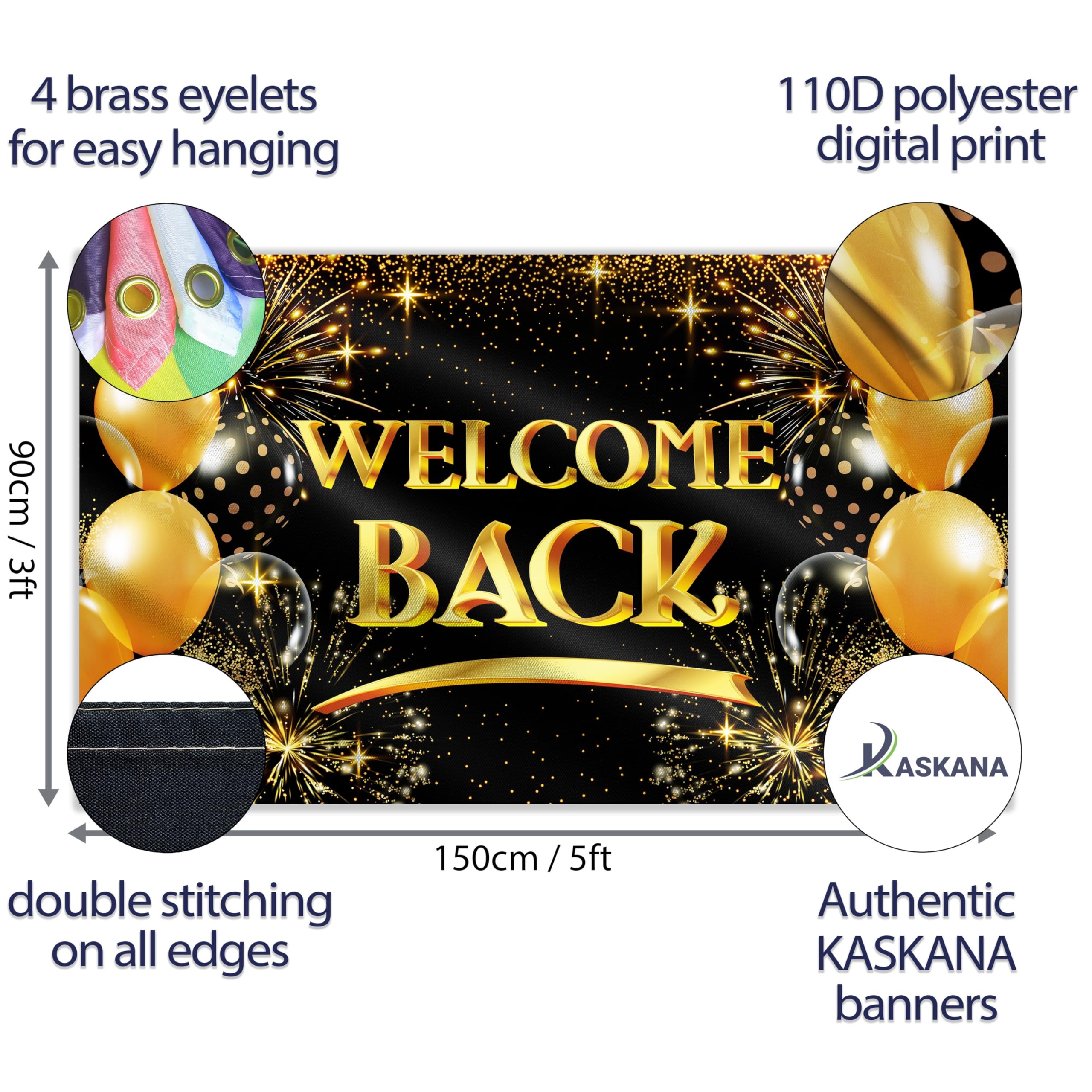 Welcome Back Banner – Welcome Home Banner – Welcome Home decorations ...