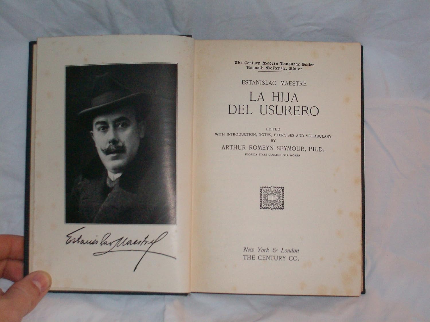 Estanislao Maestre La Hija del Usurero 1926 Edition: Arthur Romeyn ...