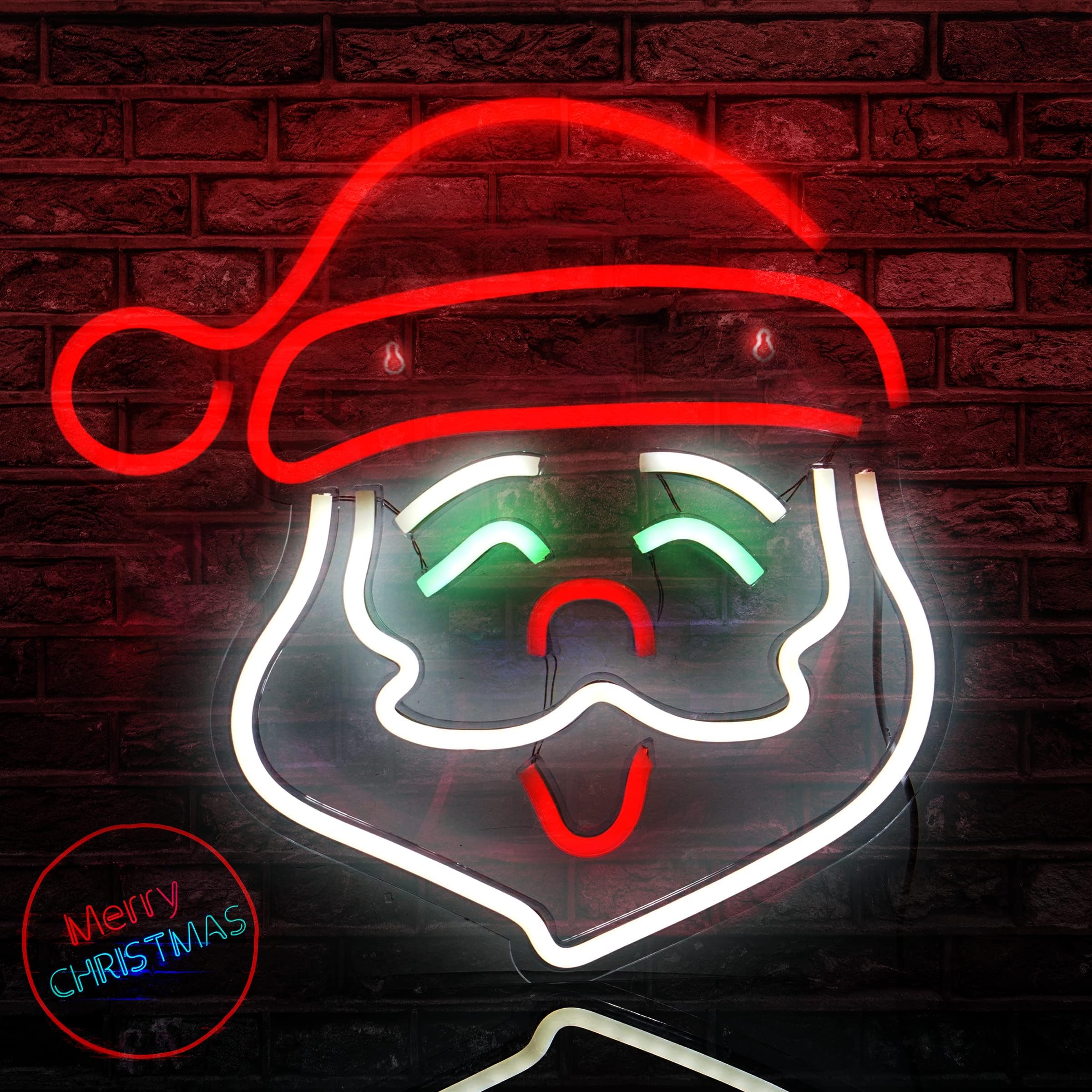 Amazon.com : Christmas Neon Sign,Merry Christmas LED Decoration Neon ...