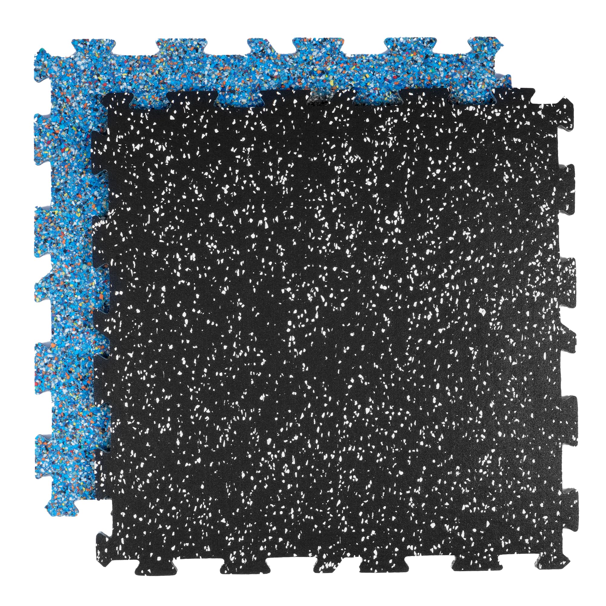 Amazon.com: Nisorpa 0.6'' Thick Rubber Exercise Equipment Mats, 6 Tiles ...