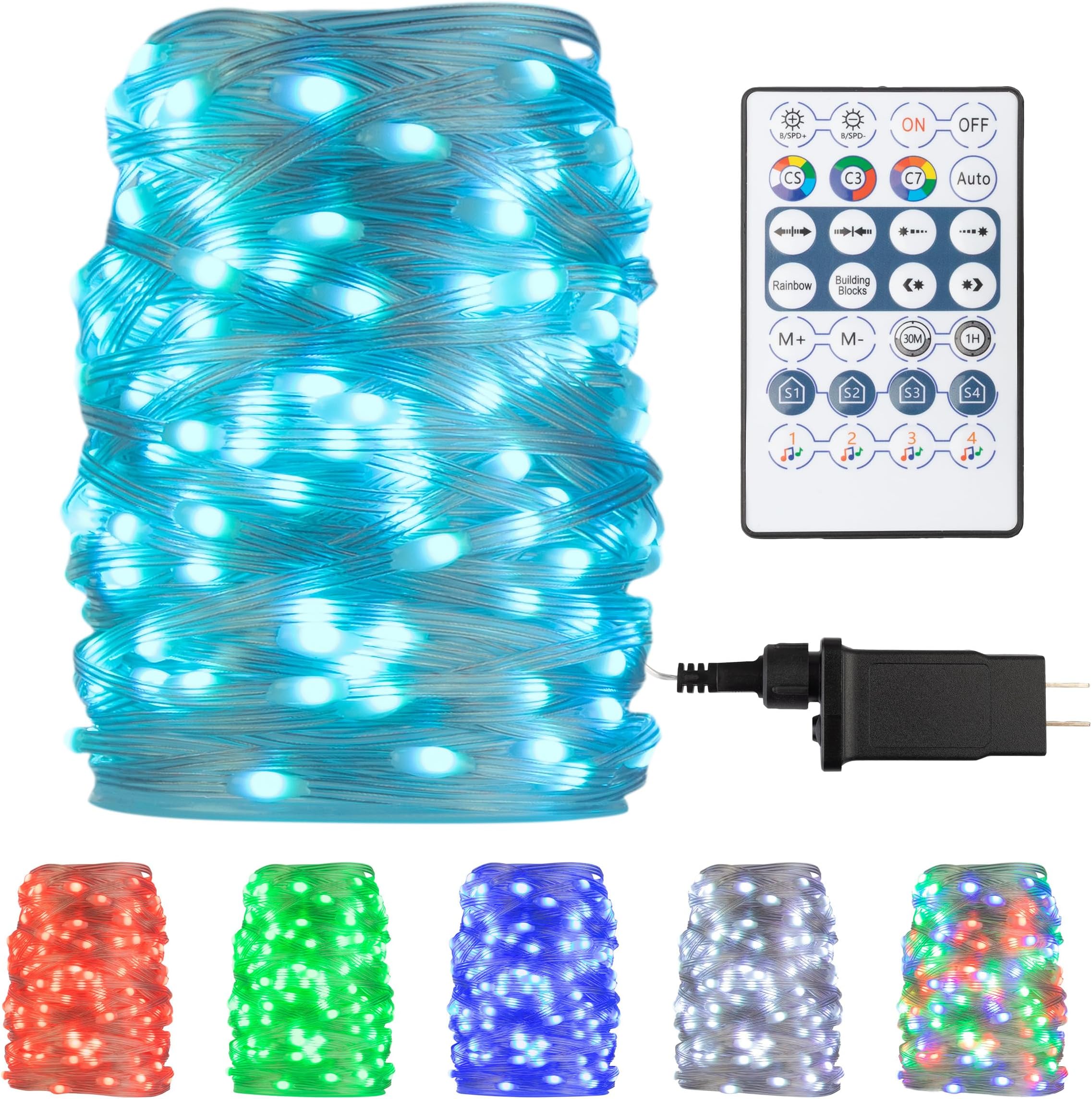 Amazon.com: Pure Garden Color Changing Rope Lights - 72ft 200 LED ...