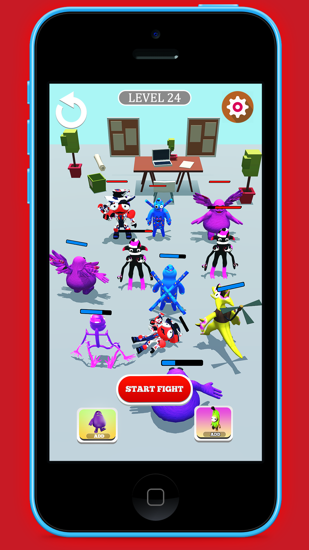 Merge Grimace Monster Fusion Battle Challenge 3D: Scary Monster Merge ...