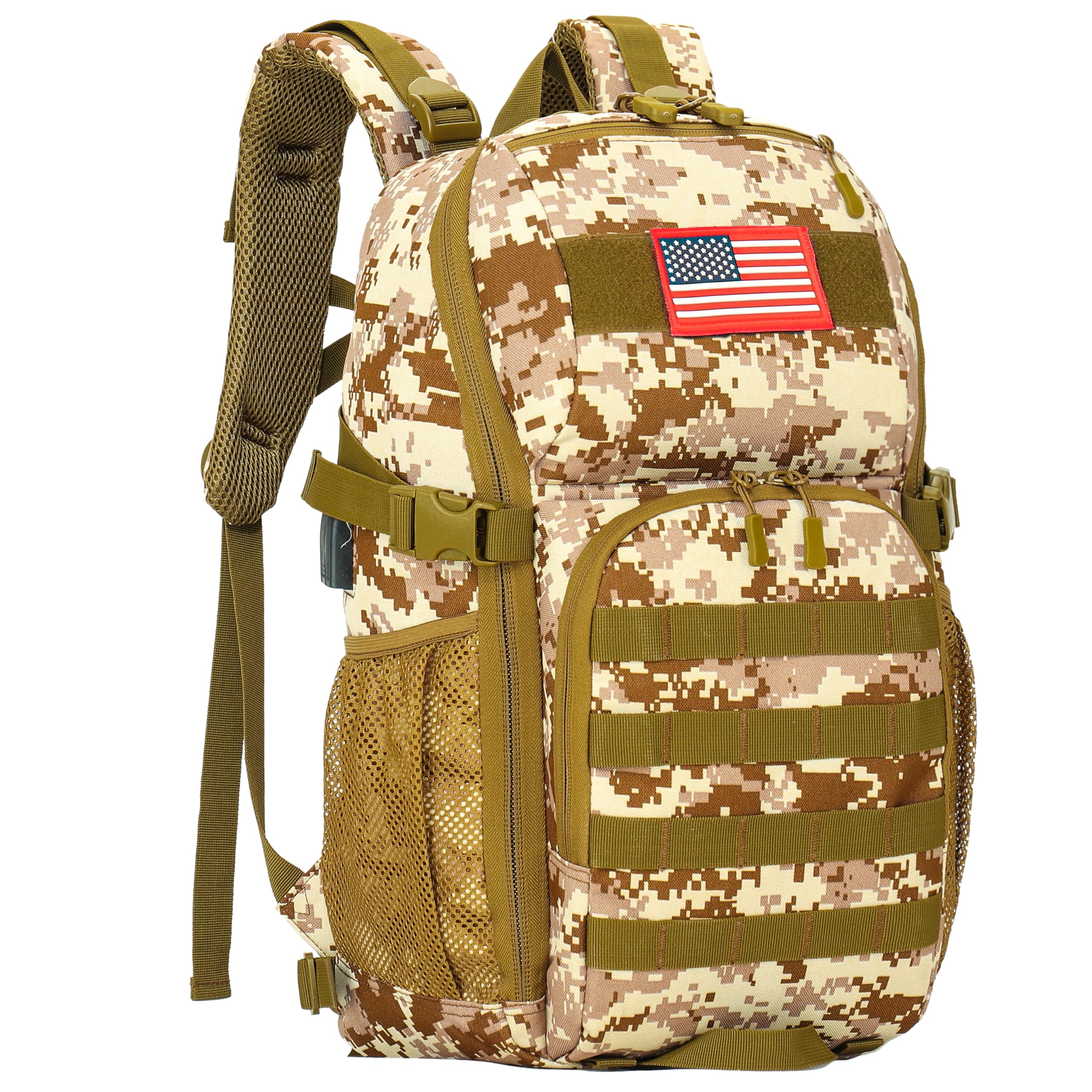 Amazon.com: HYSANOG Boys Backpack for School,Military Teen Boys ...