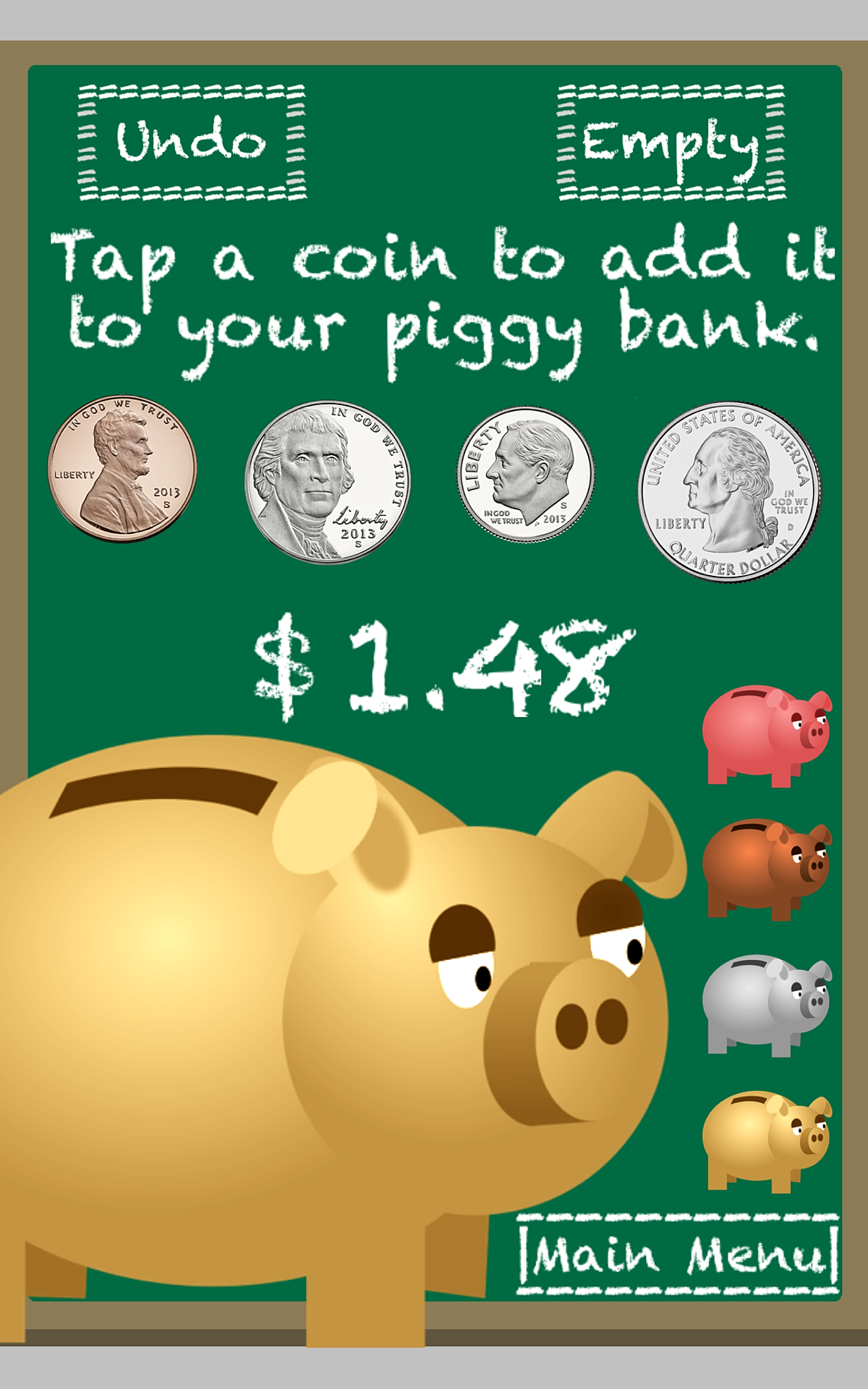 Professor Piggy Bank - Learning & Counting Coins:Amazon.com:Appstore ...