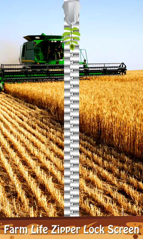Farm Life Zipper Lock Screen - App on Amazon Appstore