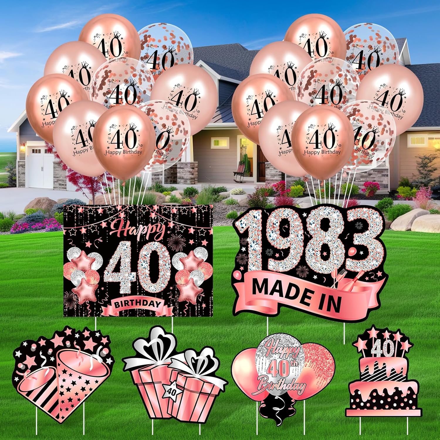 Amazon Rose Gold 40th Birthday Decorations For Women 6Pcs 40th amazon-rose-gold-40th-birthday-decorations-for-women-6pcs-40th