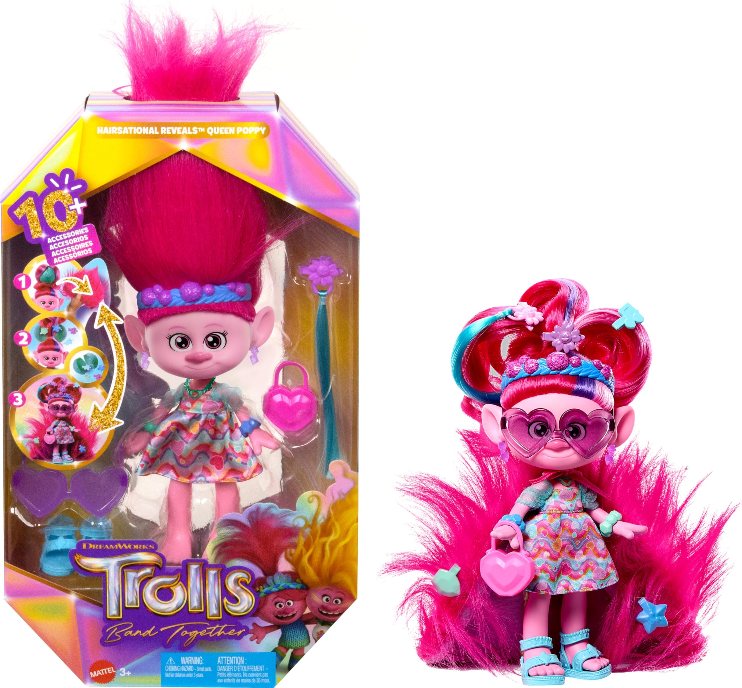 Little Live Pets Scruff-a-Luvs Trolls Band Together Reveal. Wash ...