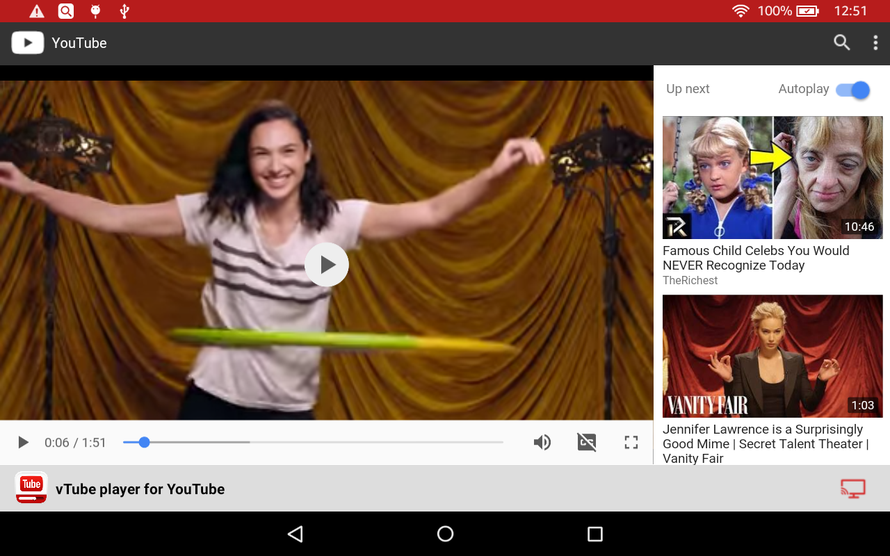 vTube for YouTube [FREE] - App on Amazon Appstore