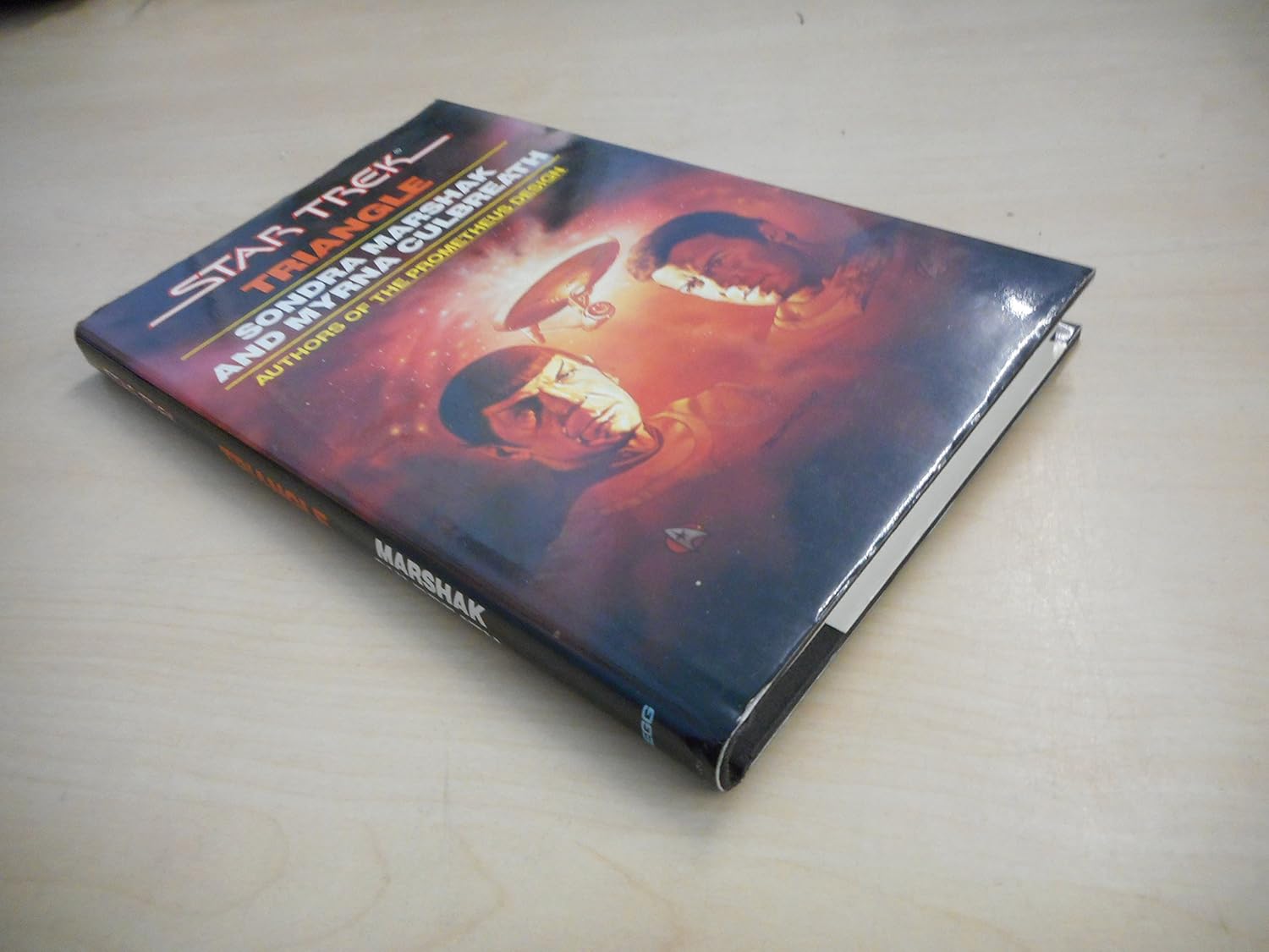 Triangle (Star Trek): Marshak, Sondra, Culbreath, Myrna: 9780839829348 ...