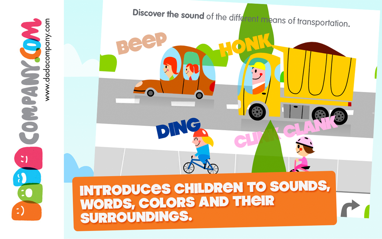 Aplicación I learn with transportation: educative game book for ...