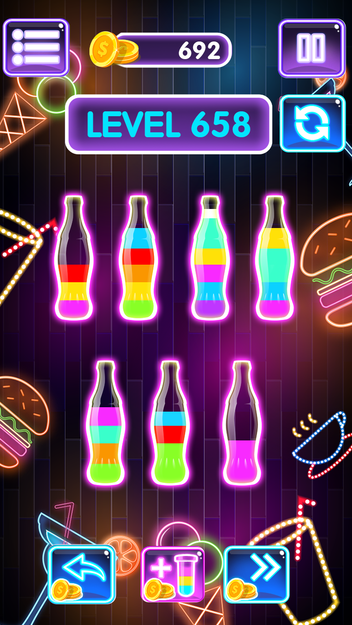 Neon Water Sort - Sort Them All Water Puzzle - App on Amazon Appstore