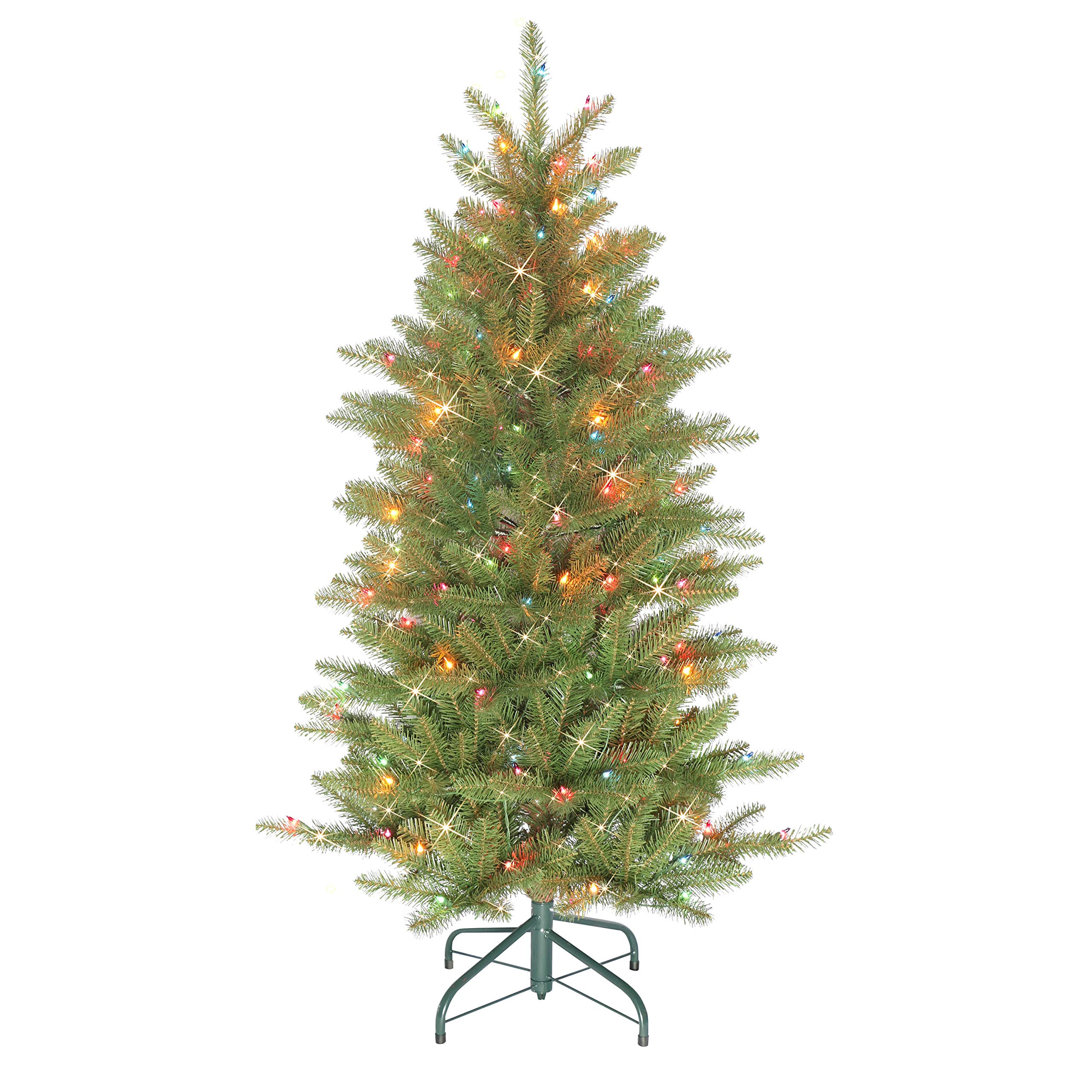 Amazon.com: Puleo International Pre-Lit Slim Fraser Fir Artificial ...