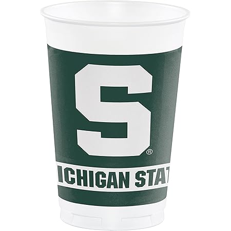 Amazon.com: University of Michigan Plastic Cups, 24 ct : Sports & Outdoors