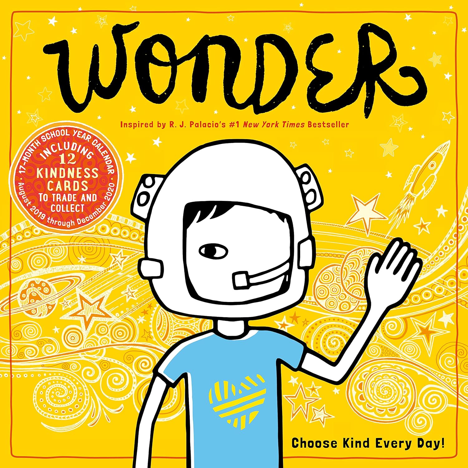 Wonder 2020 Calendar: Palacio, R. J.: 9781523507023: Amazon.com: Books
