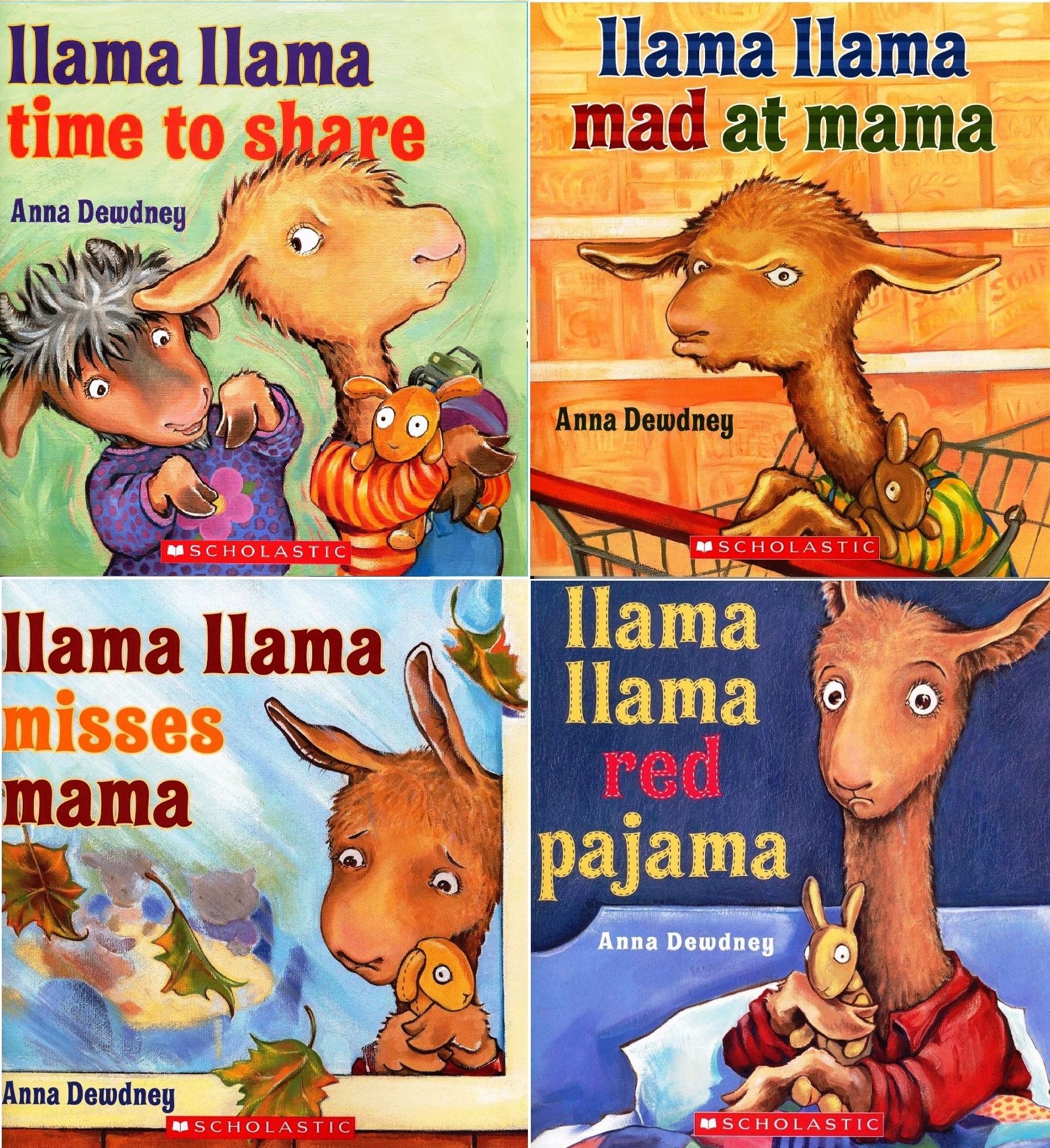 Llama Llama Collection (Paperback Book Pack) : Llama Llama Mad at Mama ...
