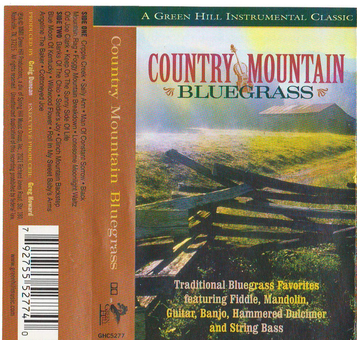Country Mountain Bluegrass / Audio Cassette Tape - Amazon.com Music