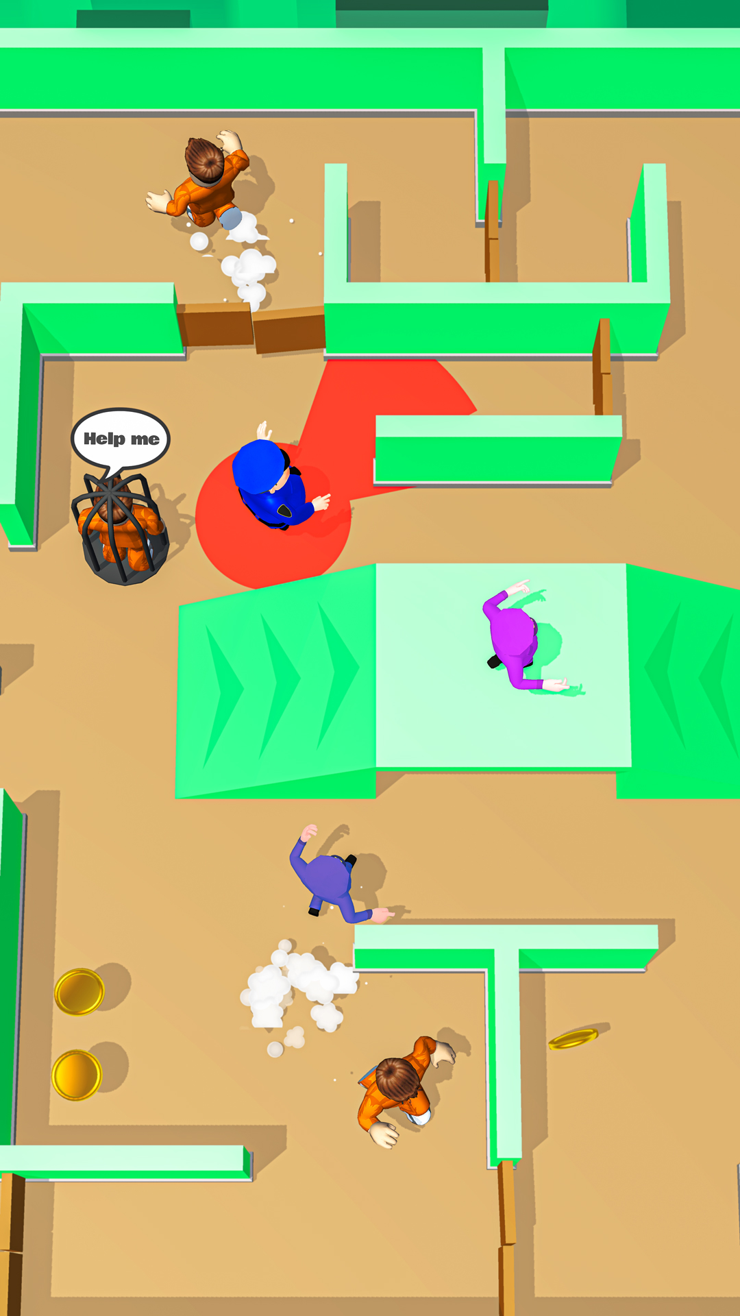 Naughty Stickman Police Fun Escape Prison Hide Run Games 2025 - App on ...