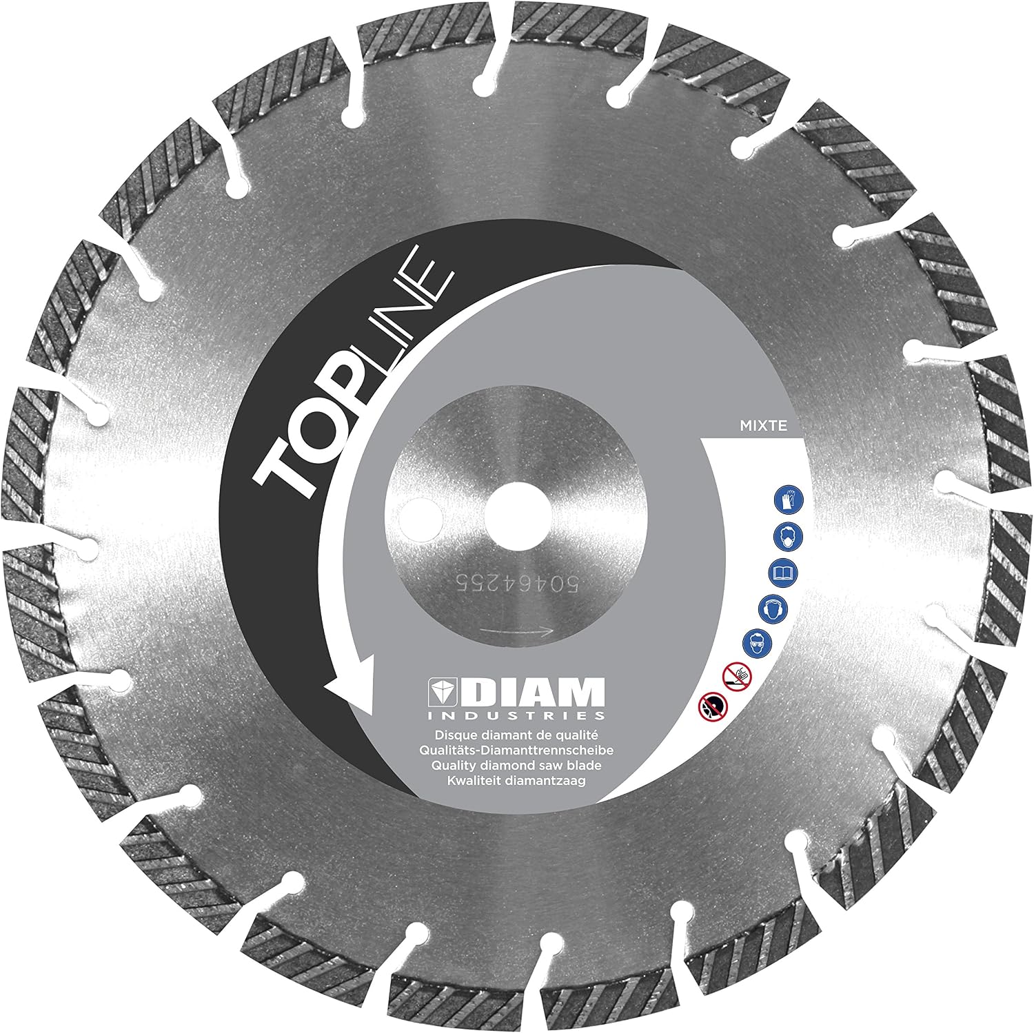 Diam Industries Disque Diamant pour Matériaux Mixte, Diamètre 350mm ...