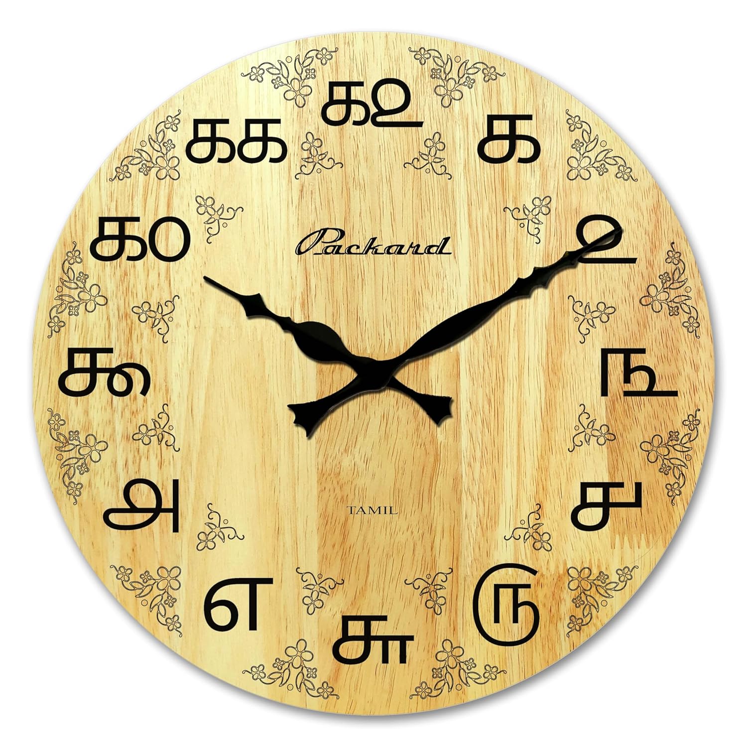 Buy Packard - LC311 - Indian Language Clocks - 11inch (Tamil) Online at ...