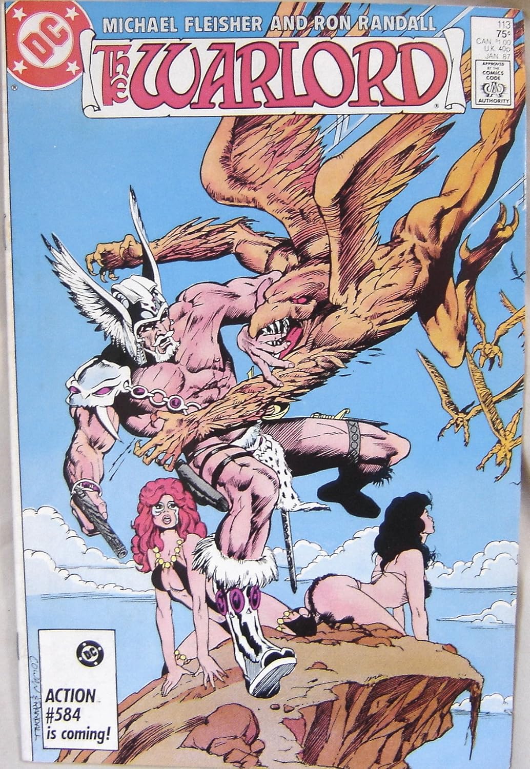 Amazon.com: Warlord #113: Michael Fleisher & Ron Randall: Books