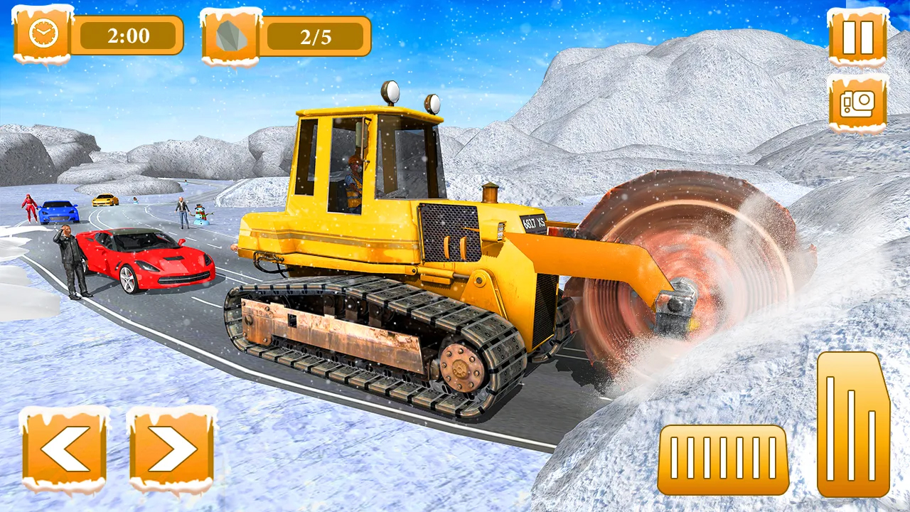 Snow Plow Truck Simulator Heavy Excavator Construction 3d - App on ...