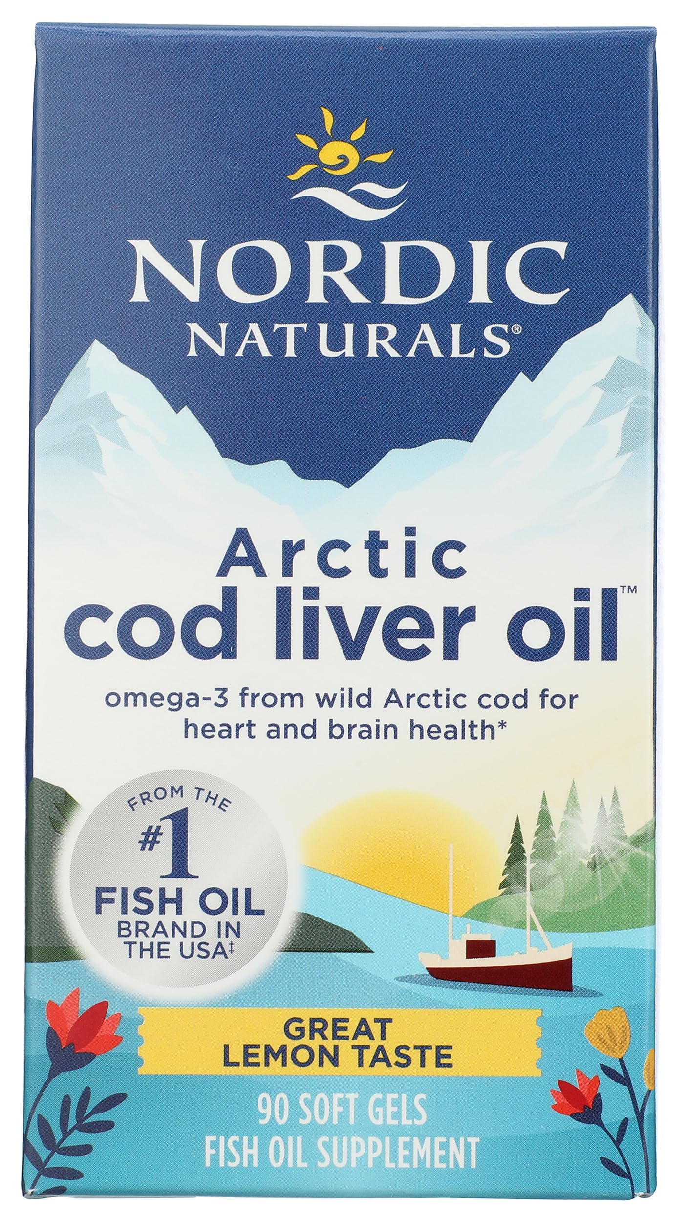 Amazon.com: Nordic Naturals - Arctic CLO, Heart and Brain Health, and ...