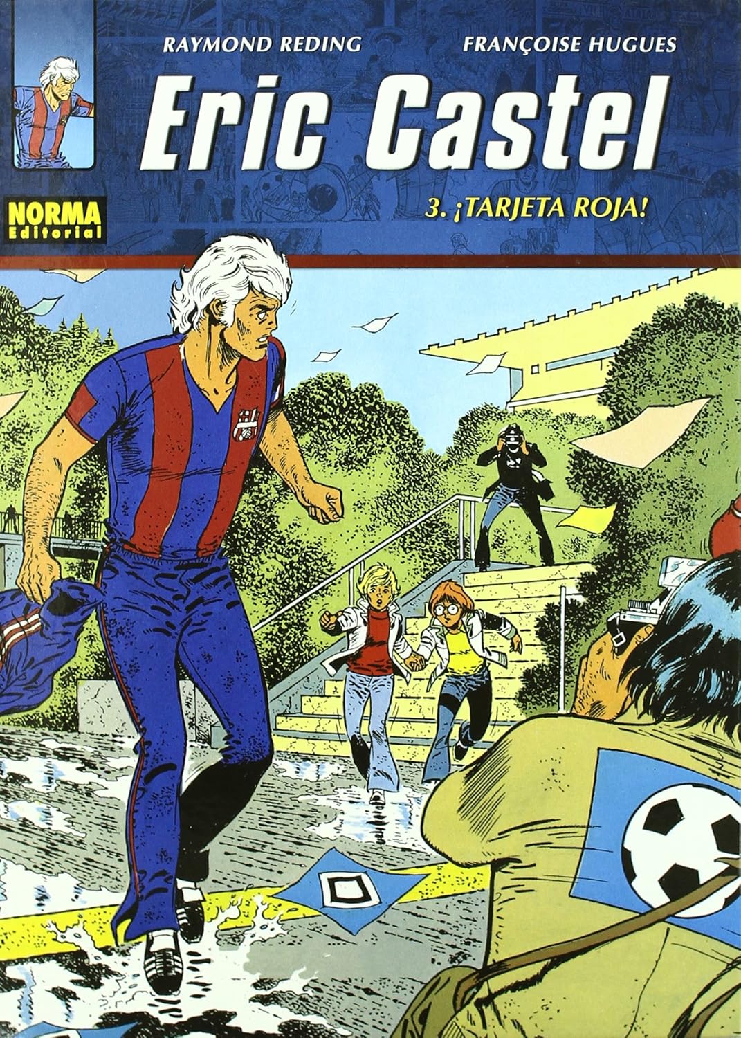 Eric Castel 3 tarjeta roja/ Red Card : Reding, Hugues: Amazon.com.mx ...