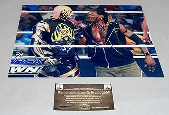 R Truth WWE Autograph 8x10 COA Memorabilia Lane & Promotions at Amazon ...