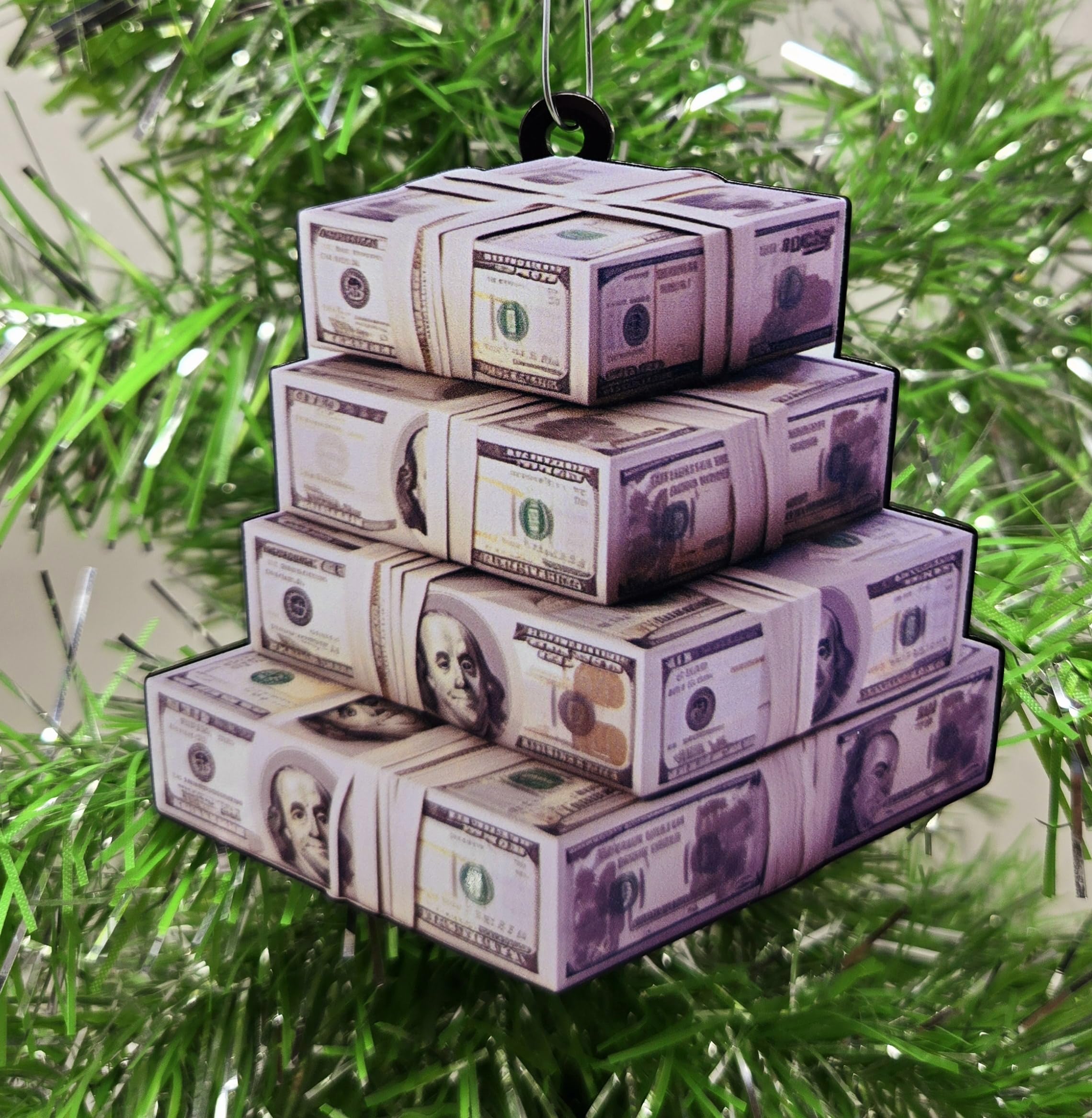 Amazon.com: Cash Money - Stacks on Stacks - Bejamin Pile Christmas ...