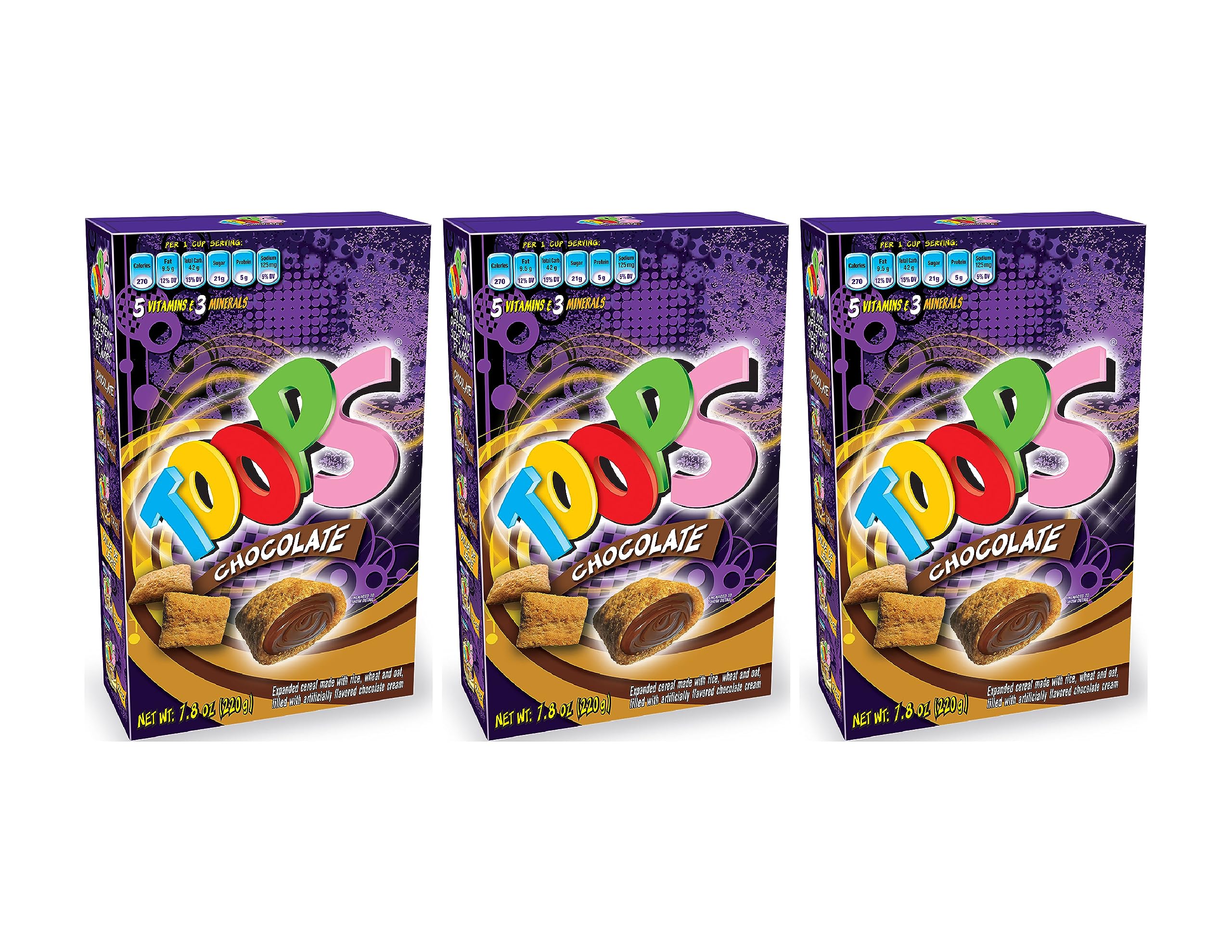 TOOPS - Exquisito Cereal relleno de Chocolate & Dulce de Leche leche ...