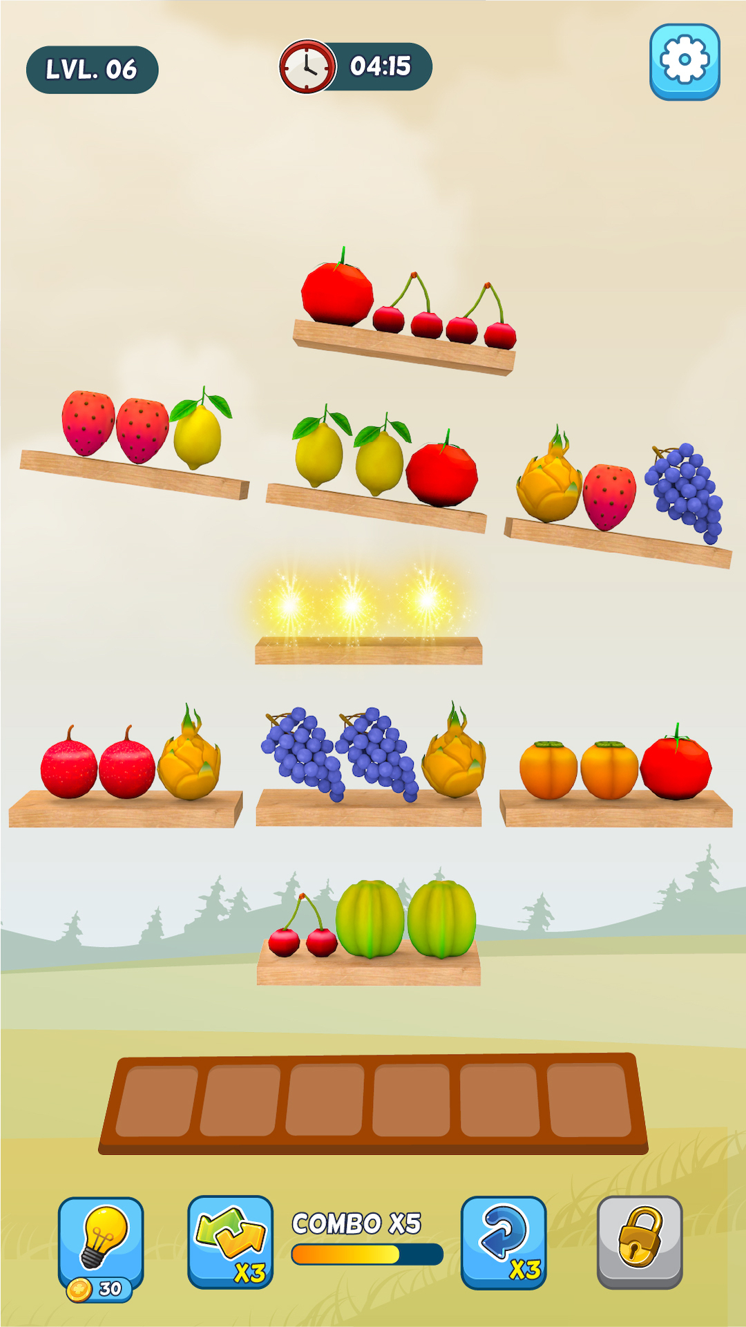 Goods Sort 3D - Fruit Sorting Games | Triple Match Master 3D - App on ...