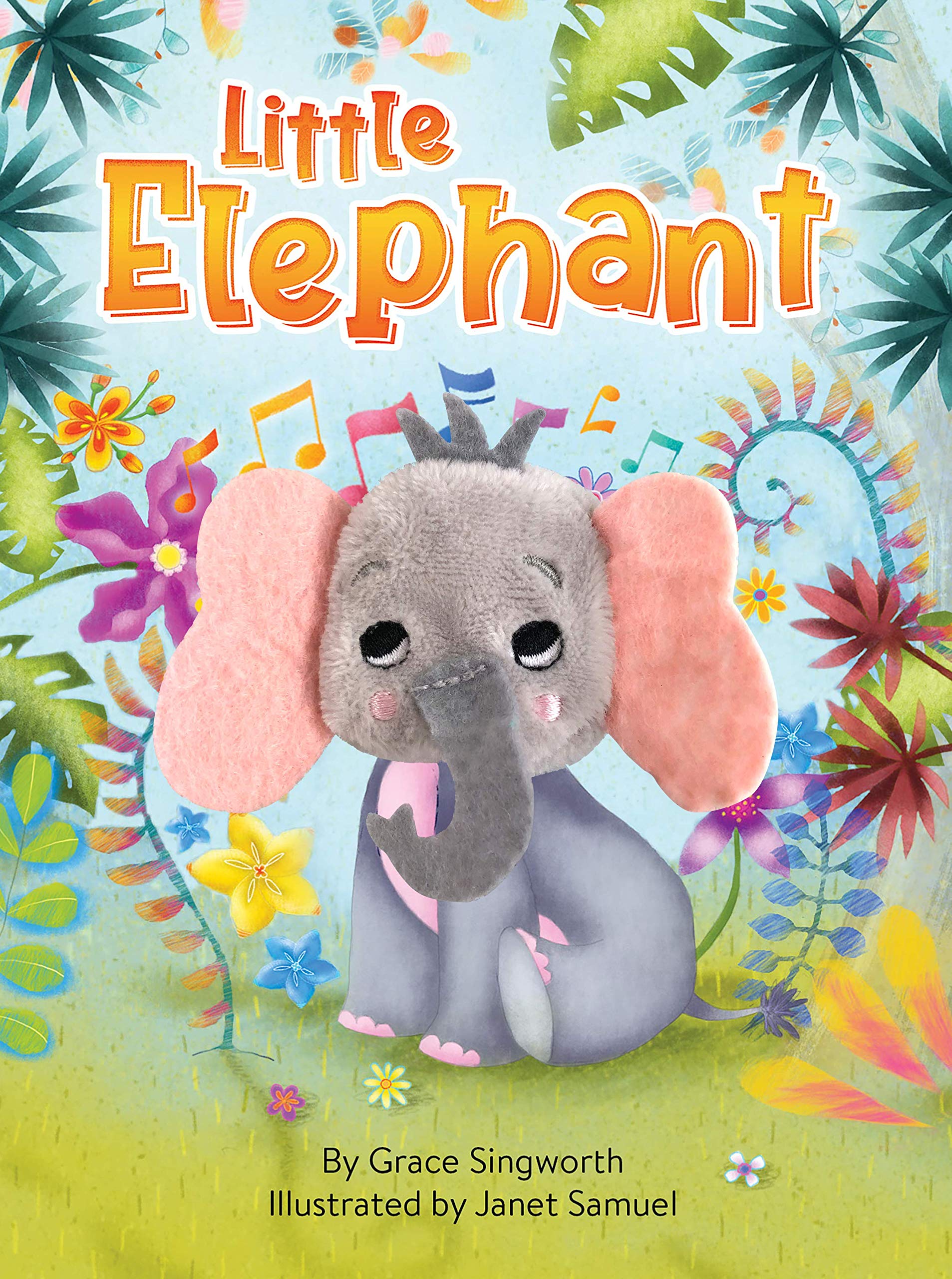 Little Elephant - Finger Puppet Board Book - Novelty: Little Hippo ...