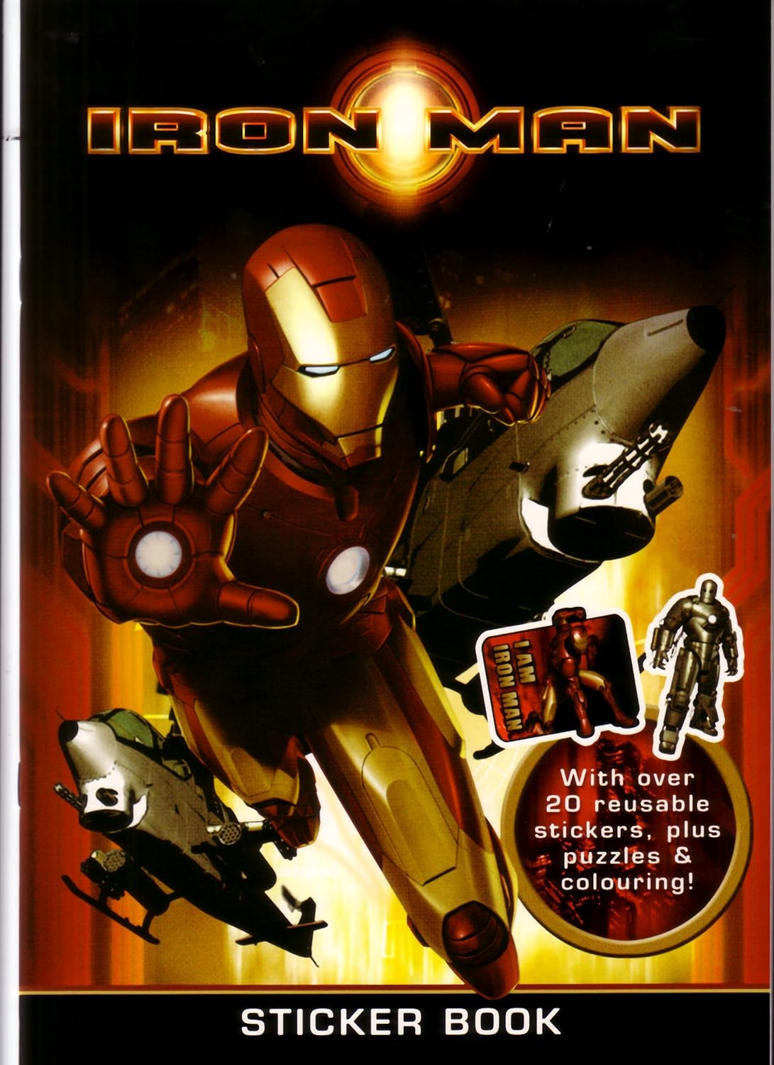 Iron Man Sticker Book: Various: 9781847502315: Amazon.com: Books