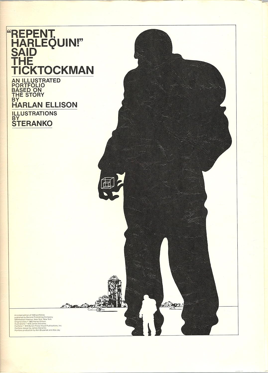 "Repent, Harlequin!" said the ticktockman: An illustrated portfolio ...