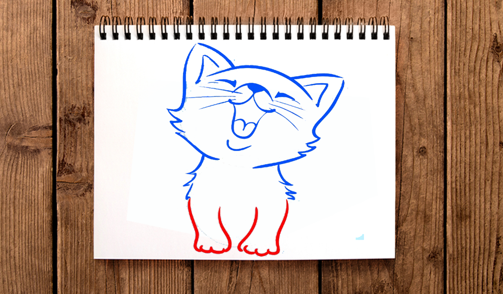 Learn How To Draw Cats Step By Step - App on Amazon Appstore