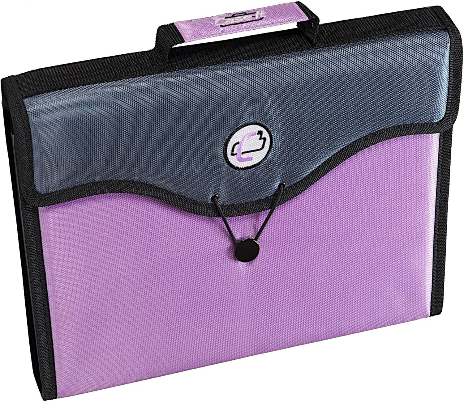 Amazon.com: Case-it 13-Pocket Expanding File with Handle and Shoulder ...