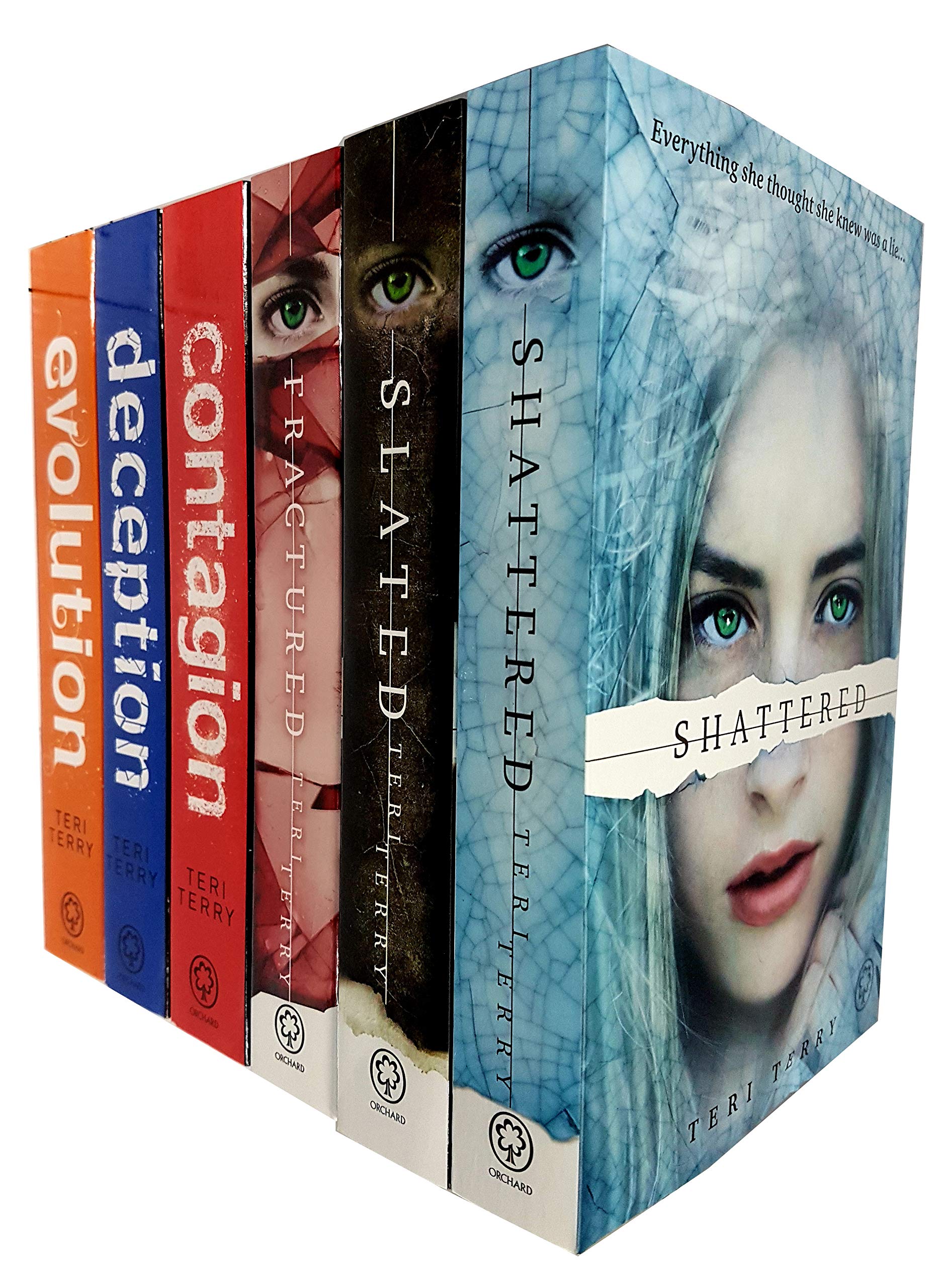 Slated trilogy and dark matter teri terry collection 6 books set: Teri ...
