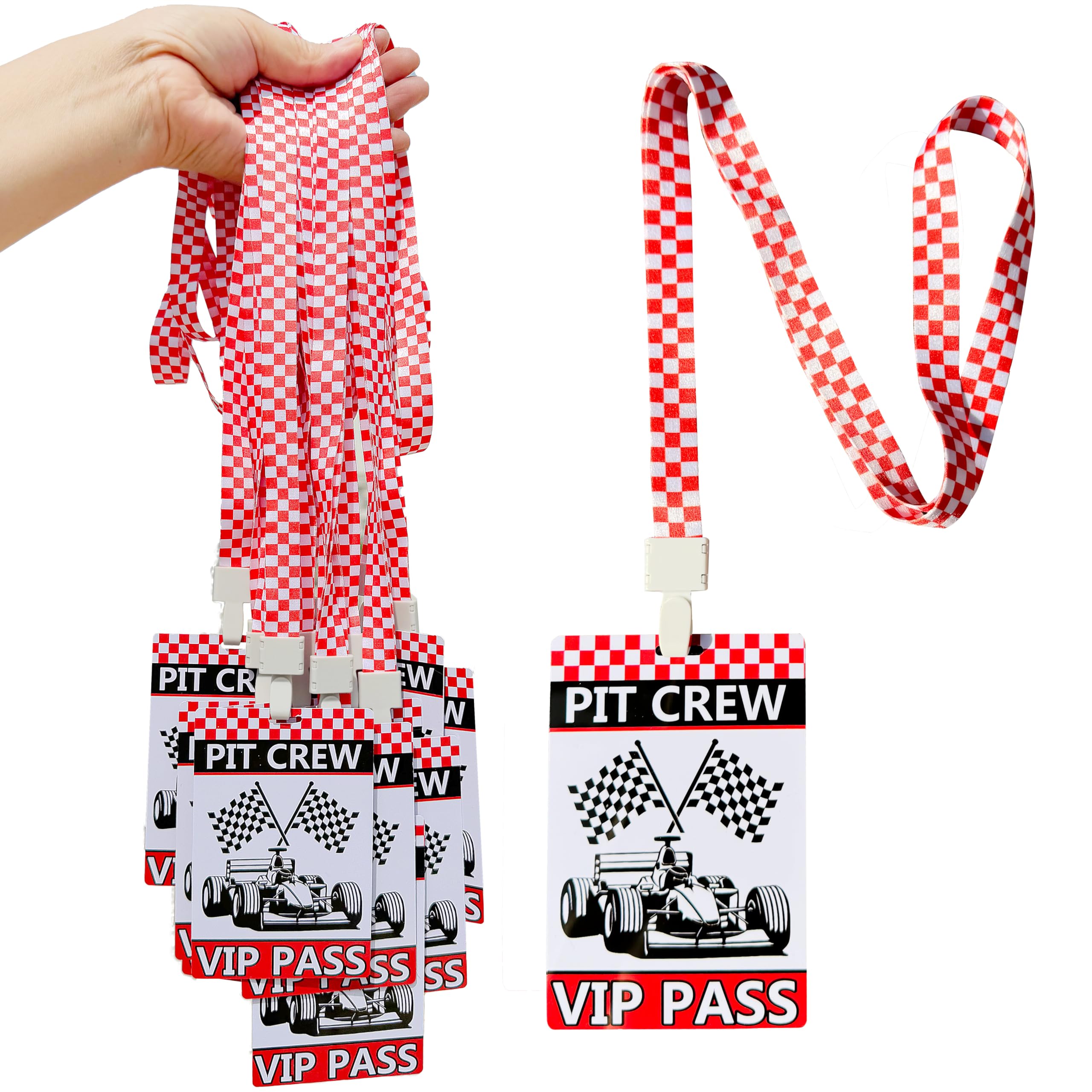 Vip Lanyard EASTEX 10Pcs VIP Badge Lanyard Adjustable Length Breakaway ...