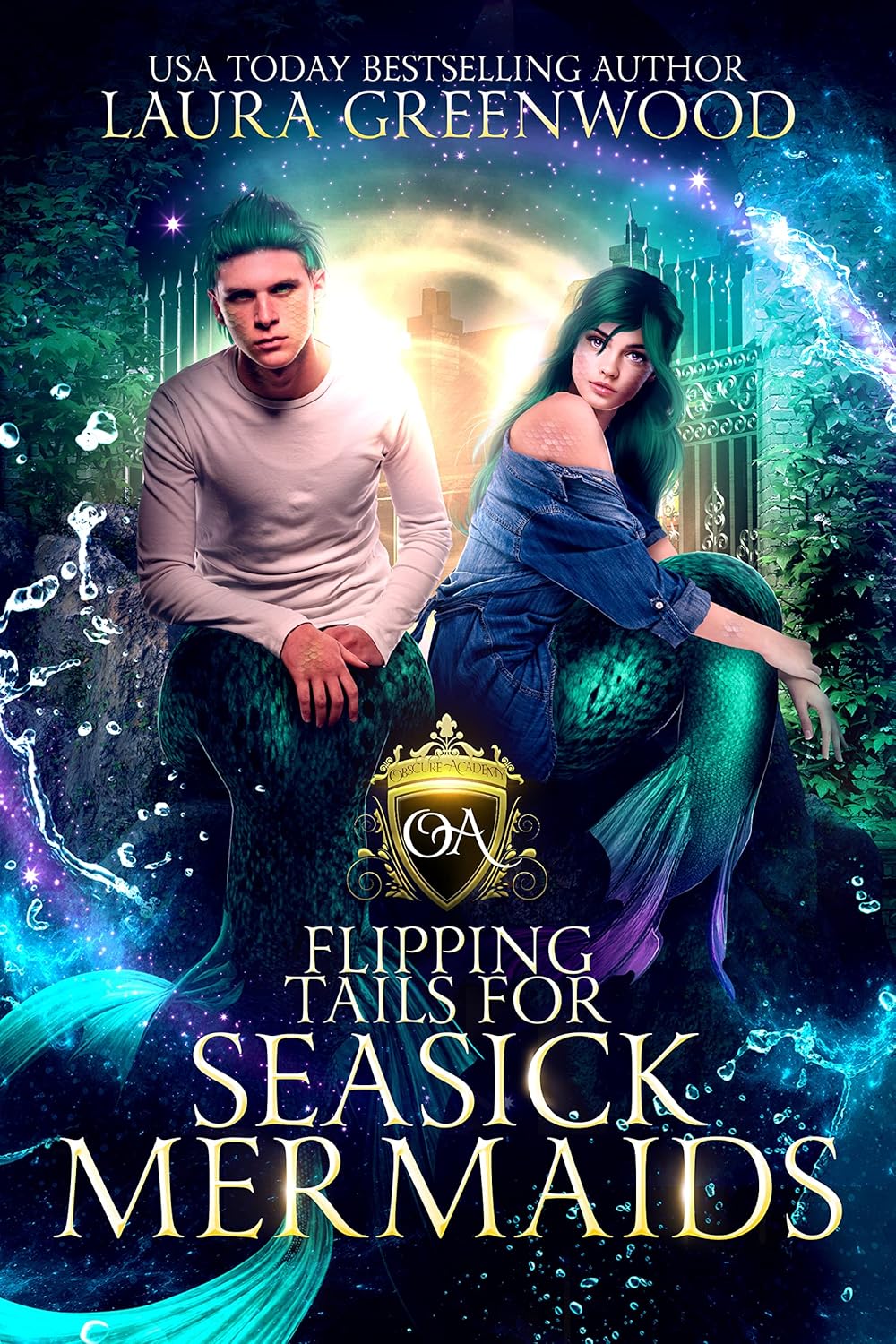 Amazon.com: Flipping Tails For Seasick Mermaids (Obscure Academy Book 4 ...